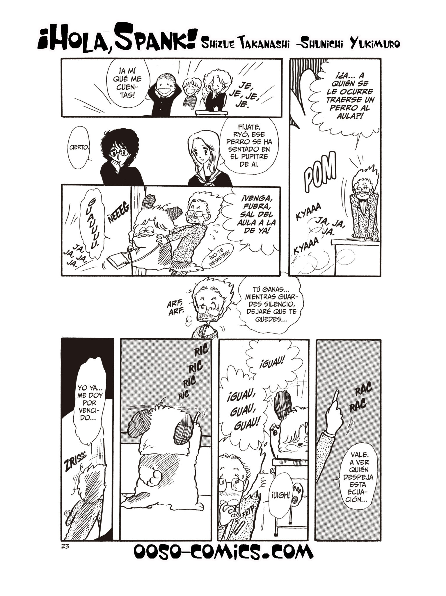 ¡HOLA,SPANK! 01 – Ooso Comics